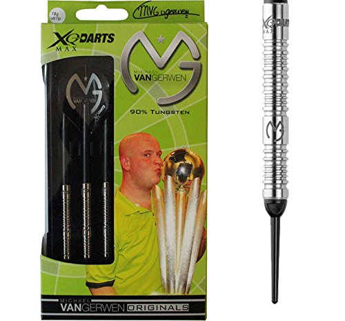 XQMax Darts MVG 18Gr Tungsten Soft Tip Darts - Die Welt des Dart Stars ...